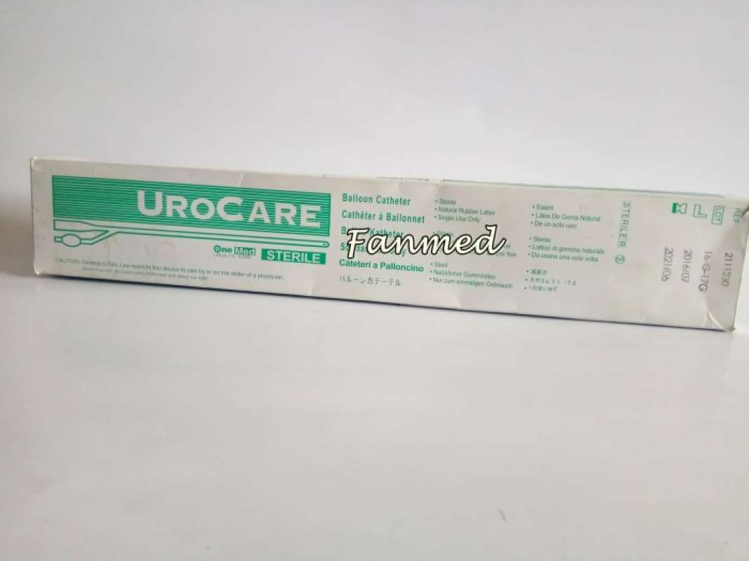 Jual Urocare 20 Fr Onemed Sterile Selang Catheter Kateter 2 Way 20fr ...