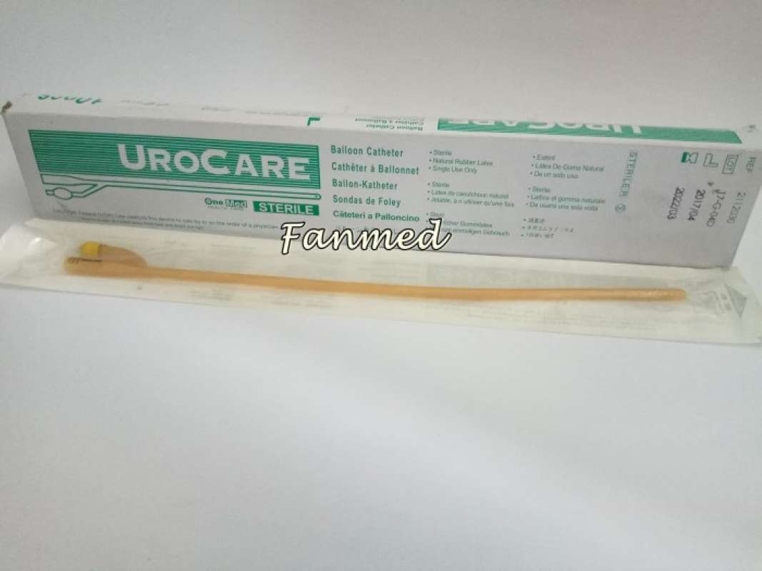 Jual Urocare 20 Fr Onemed Sterile Selang Catheter Kateter 2 Way 20fr ...