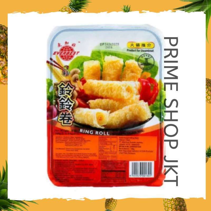 Jual Everbest Ring Roll Premium 168gr Halal Gegulung Kacang Soya ...