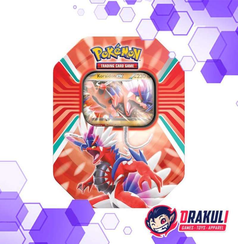 Jual TCG Pokemon Paldea Legends Tin - Koraidon Ex di Seller Drakuli ...