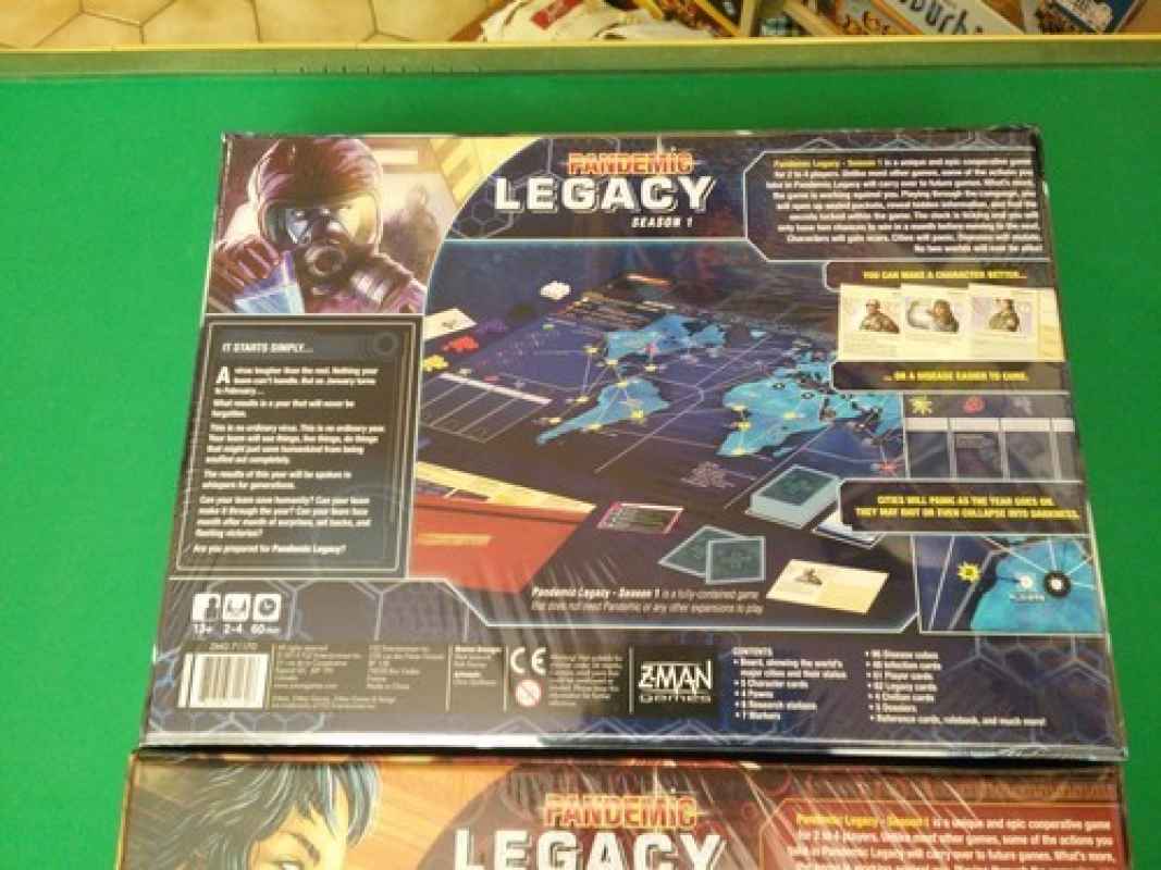 Promo Pandemic Legacy: Season 1 Board Game Diskon 23% Di Seller Andalas ...