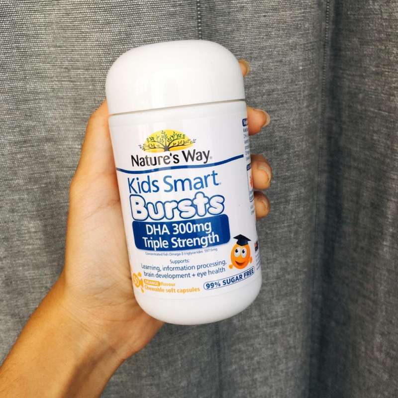 Jual Nature’s Way Kids Smart Bursts DHA 300mg – Triple Strength ...