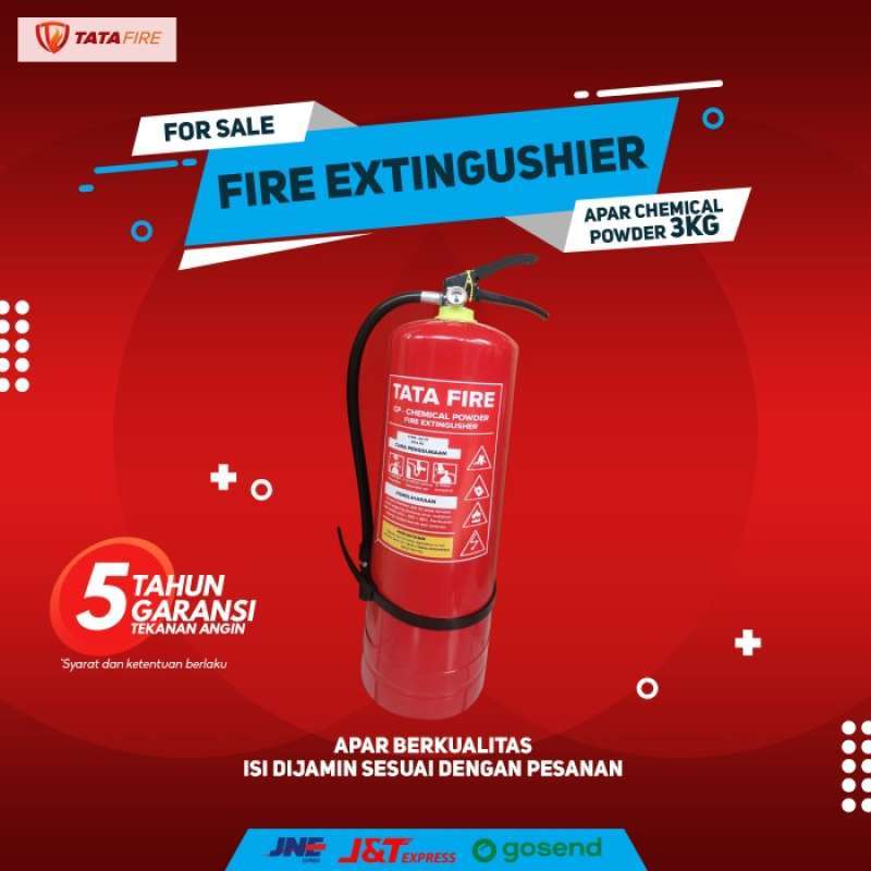 Promo Apar 3 Kg Abc Dry Chemical Powder Tata Utama Diskon 23% di Seller ...