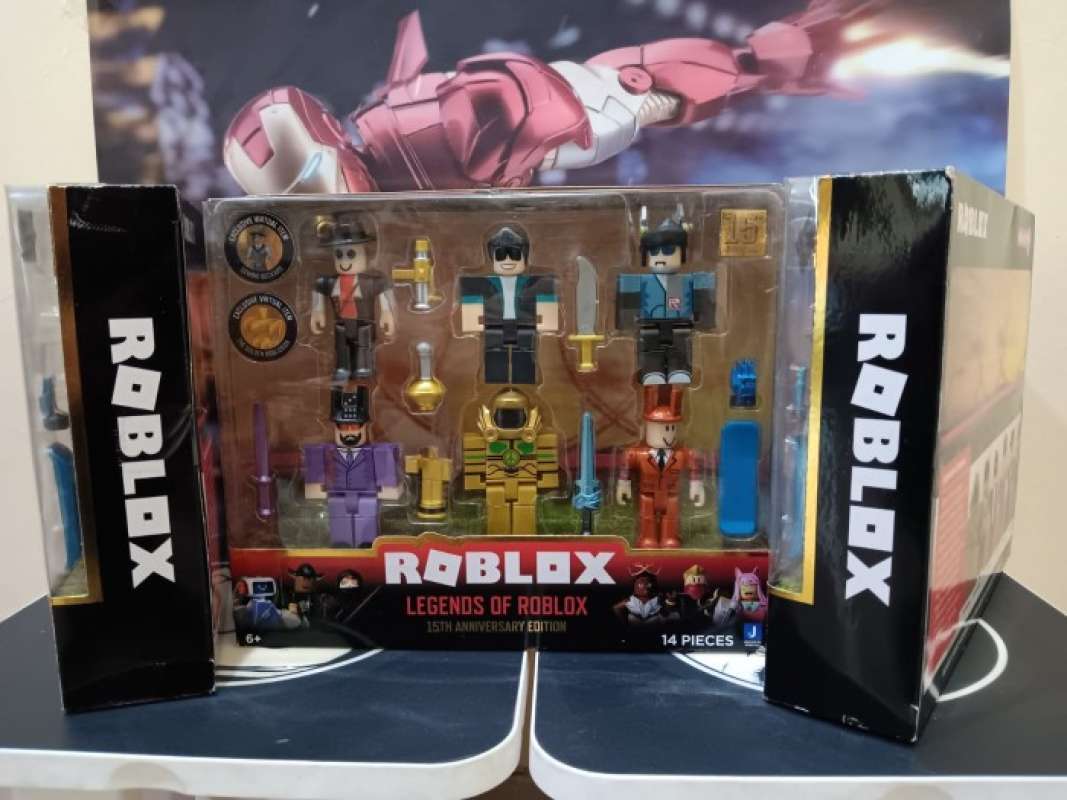 Jual Mainan Roblox Original Figure - LEGENDS OF ROBLOX - 15 Anniversary ...