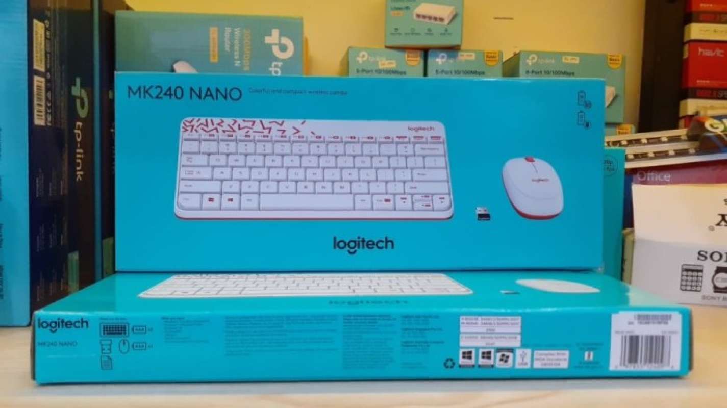 Jual LOGITECH MK240 NANO Wireless Keyboard and Mouse Original di Seller ...