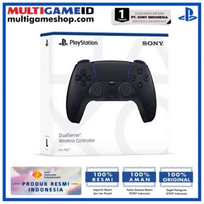 Jual PS5 DualSense Wireless Controller (Midnight Black) di Seller ...