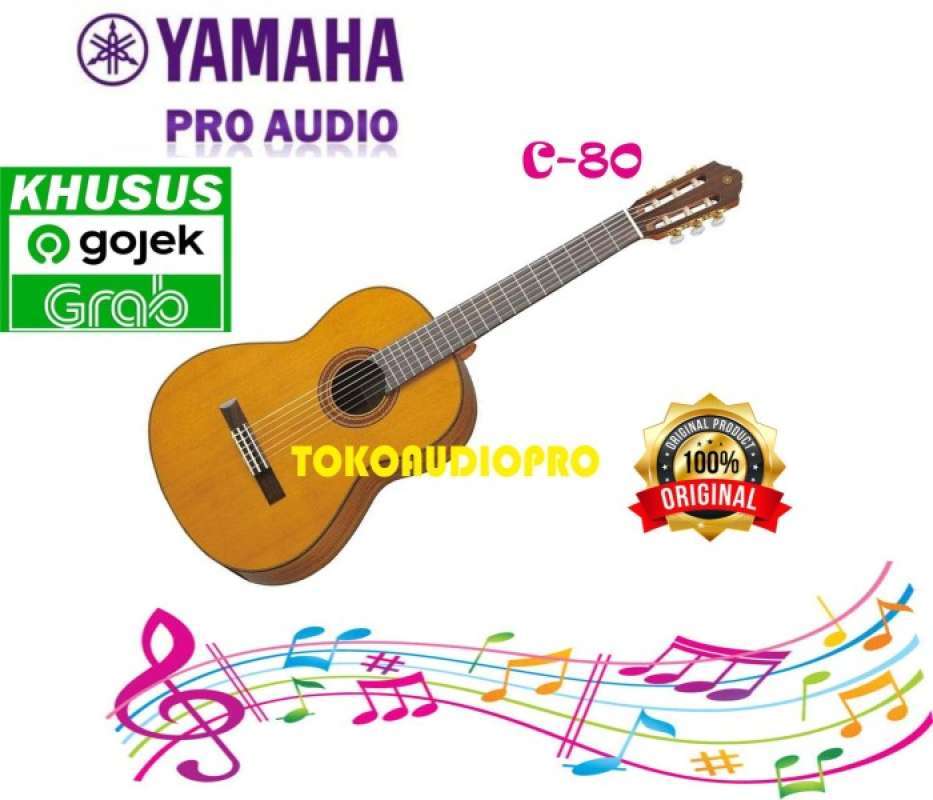 Jual Yamaha C80 Classical Guitar Gitar Klasik Original di Seller Plaza Ambarukmo - Cengkareng ...