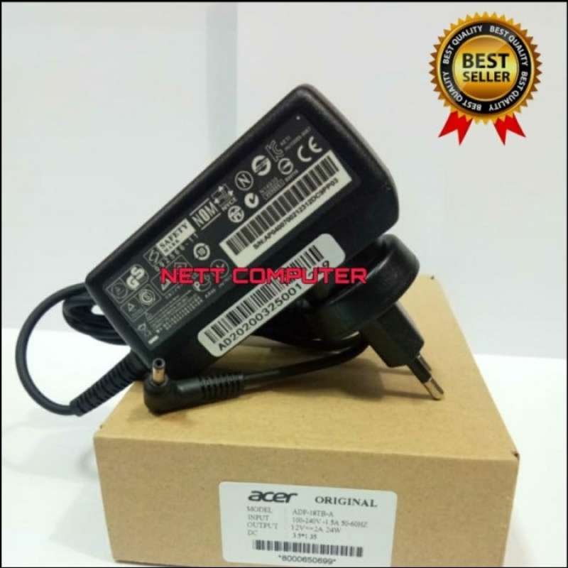 Promo Adaptor Charger cas leptop Acer 12v 2a Original for Acer One 14 ...