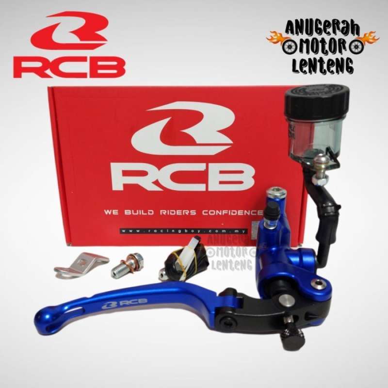 Promo Master Rem Kanan Master Brake Pump Rcb S1 Radial 14Mm Blue Diskon ...