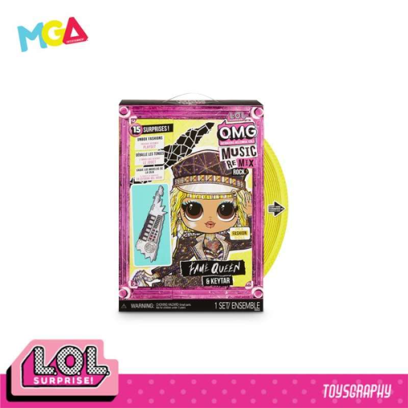 Promo LOL Surprise OMG Remix Rock Fame Queen with Keytar The Super ...