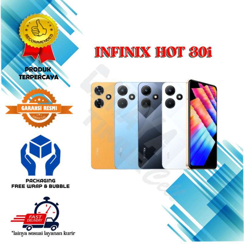 Jual Infinix Hot 30i Ram 8/128gb Smartphone Garansi Resmi - Putih Di Seller Cahayati Murcell ...
