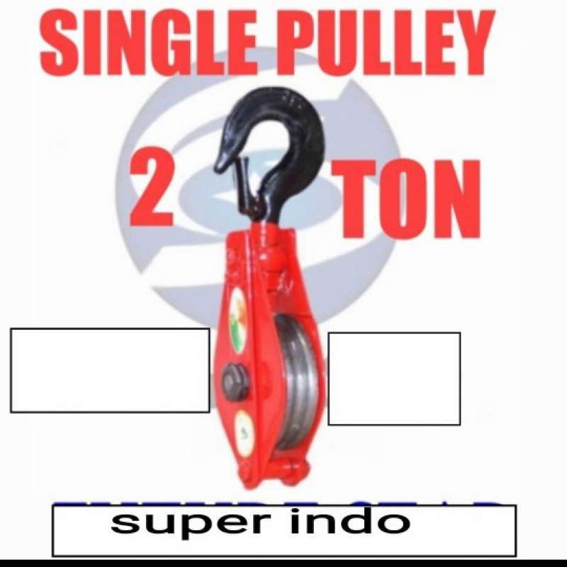 Promo Single Wheel Pulley 2 Ton / Katrol 2 Ton Diskon 23% Di Seller ...