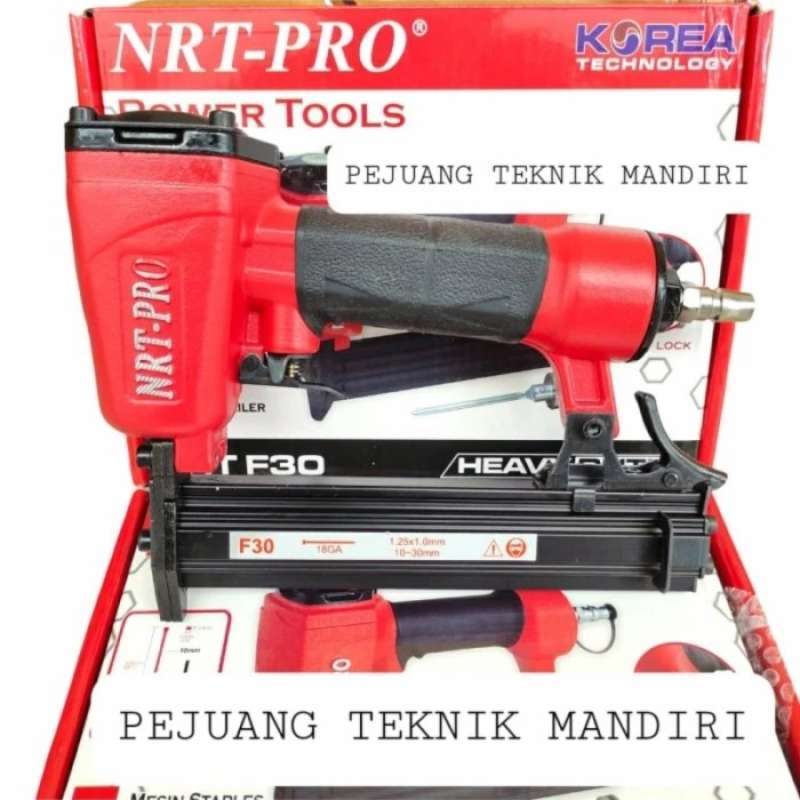 Promo Mesin Paku Tembak Lurus Nrt Pro F30 / Staples Angin Lurus Nrt Pro ...
