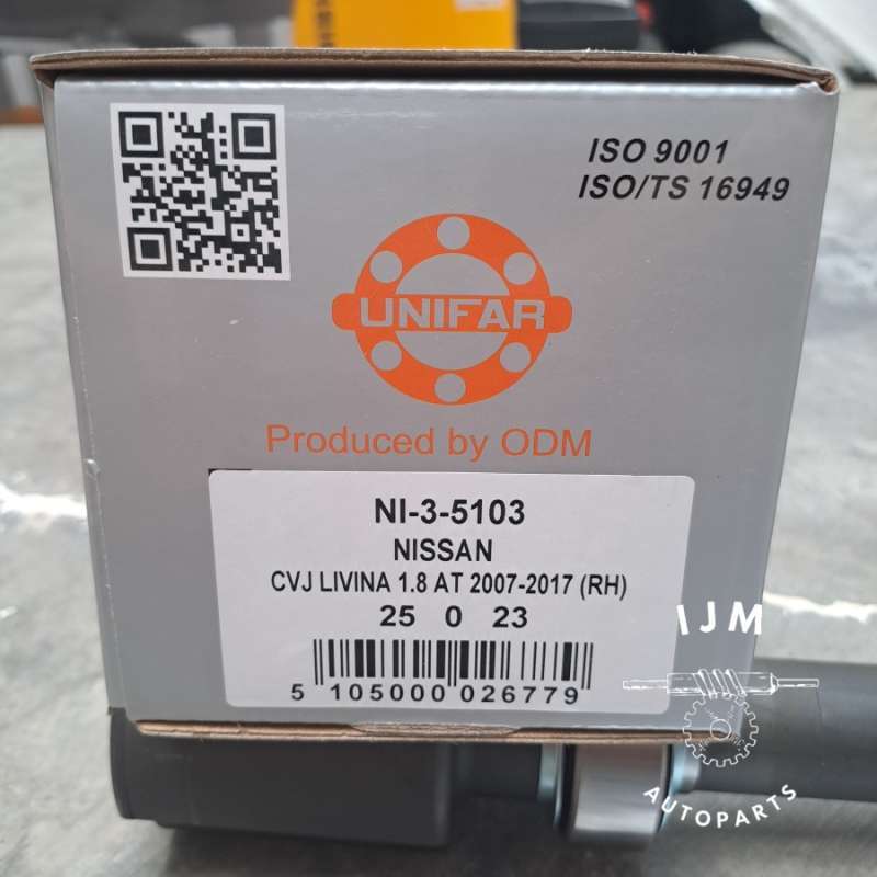 Jual Cv Joint As Roda Dalam Kanan Nissan Grand Livina Matic 1800 Cc Unifar Di Seller Ijm ...