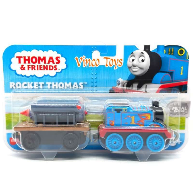 Promo ROCKET THOMAS Thomas and Friends METAL ENGINE Push Along kereta ...