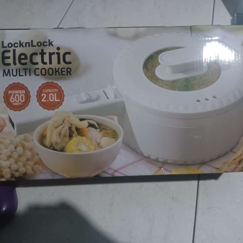 Jual Electric Multi Cooker Lock And Lock Original, Murah & Diskon ...