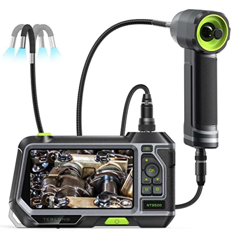 Jual 360 Articulating Borescope with 5'' Monitor, Teslong Mechanics ...