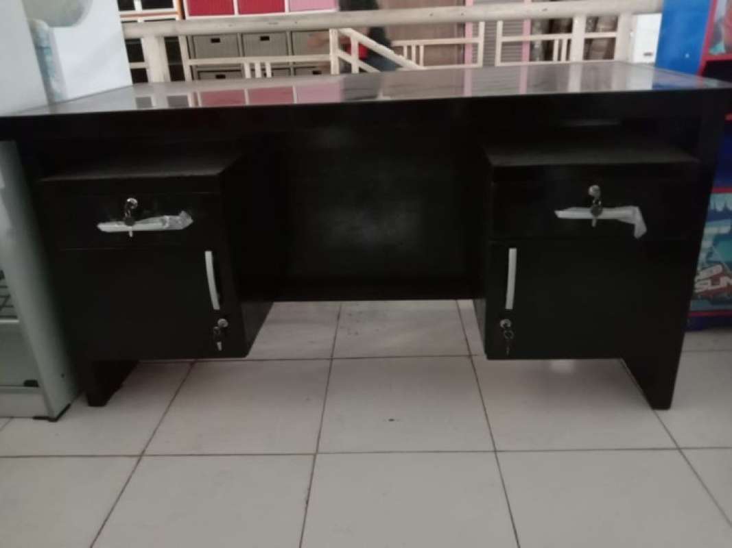 Promo Meja Kantor 1 Biro Kayu Sungkai 160 Diskon 23% Di Seller Tunggal Jaya - Petojo Utara, Kota ...