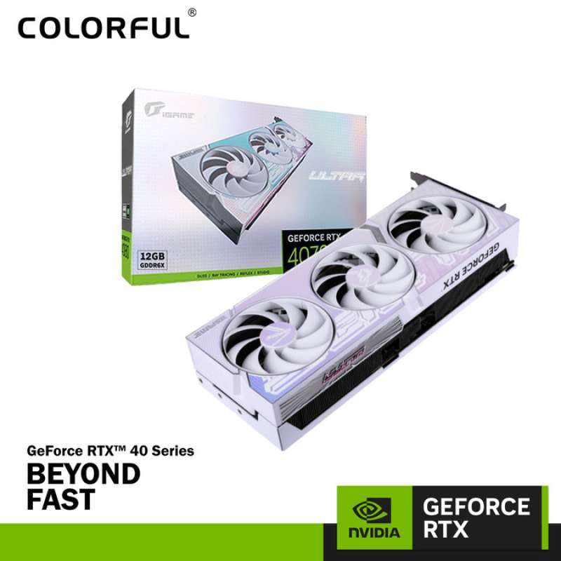 Promo VGA Card Colorful iGame GeForce RTX 4070 Ti Ultra W OC-V - 12GB ...
