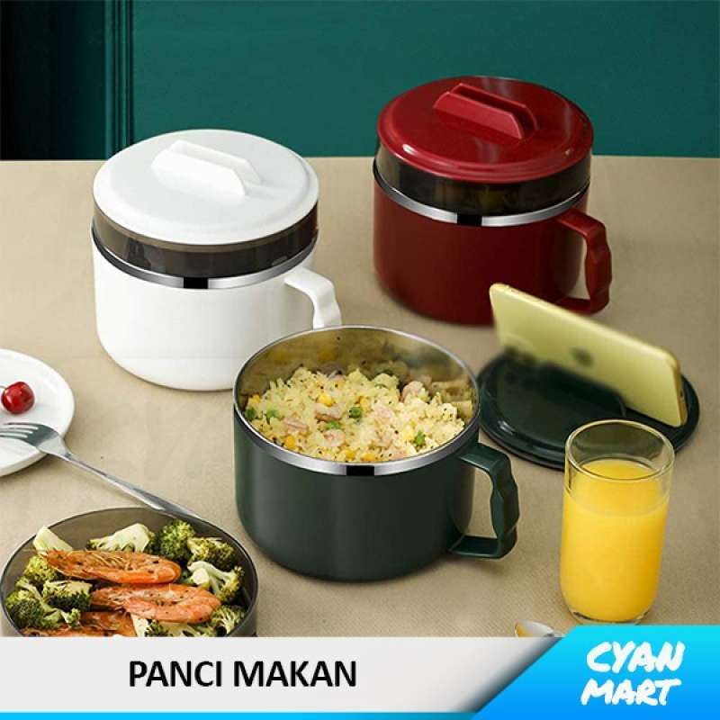 Jual Pot Panci Makanan Launch Box Bekal Makan Noodle Cup Anti Panas Di ...