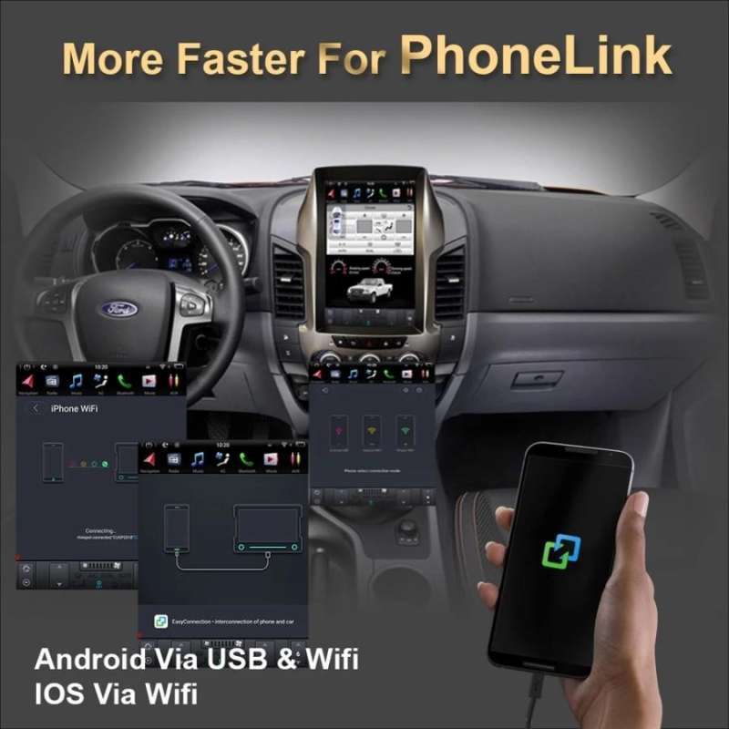 Jual Head Unit Tesla Android Ford Ranger T3000 - GSM SUPPORT di Seller ...