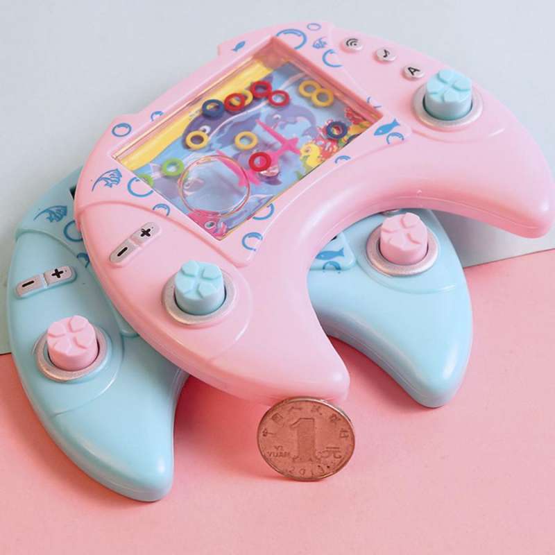 Jual Mainan Anak Tradisional Game Air Bentuk Game Boy Psp5 - Kuning Di ...