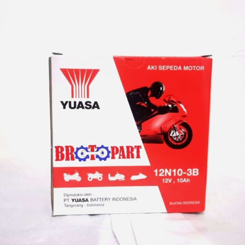Jual Terbaik Aki Motor Roda Tiga Viar, Tossa, Jialing, Kaisar Yuasa ...