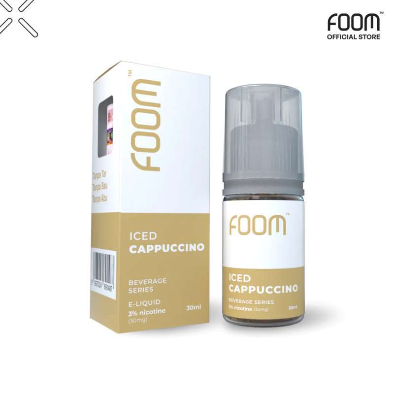 Jual FOOM | ICED CAPPUCCINO | 30MG | 30ML di Seller VAPE SPARK ...