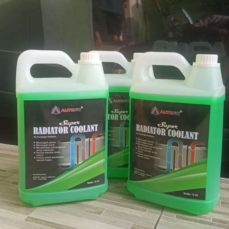 Promo Air Radiator Coolant Autofit Mobil Motor Anti Over Heat Hijau 5 ...