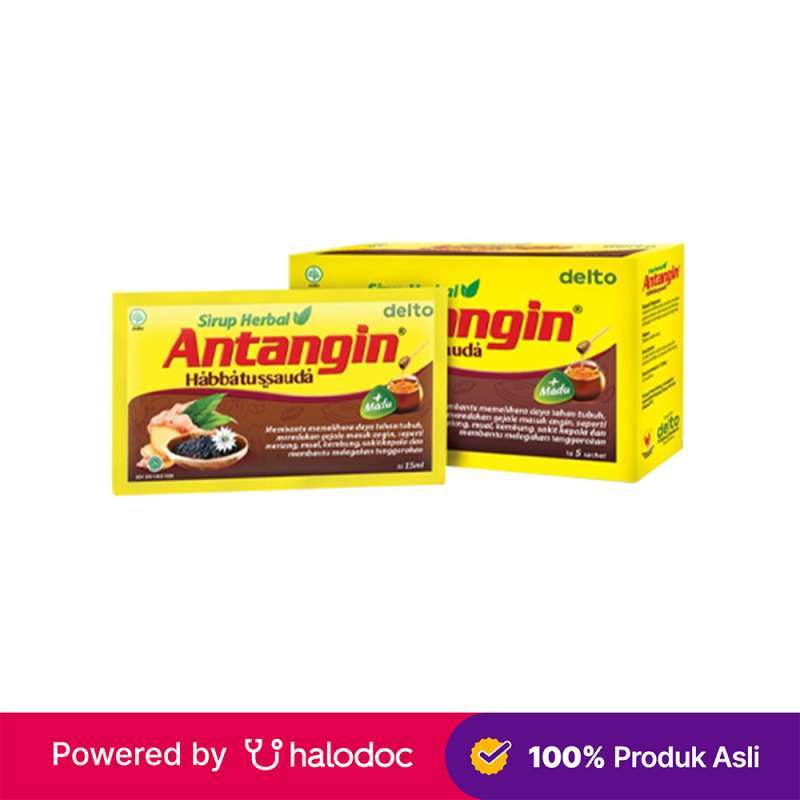 Jual Antangin Habbatussauda 12 Sachet di Seller Apotek Halomedika ...
