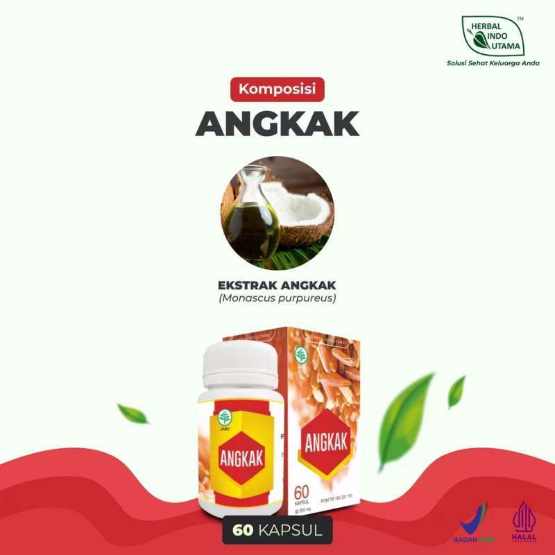 Promo Angkak Herbal Indo Utama Isi 60 Kapsul Diskon 5% Di Seller Apotek ...