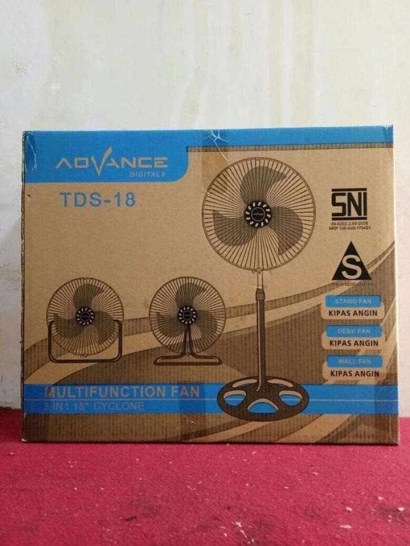 Promo Advance Tds-18 Kipas Angin Multifungsi 3 In 1 Tornado Fan Tds18 ...