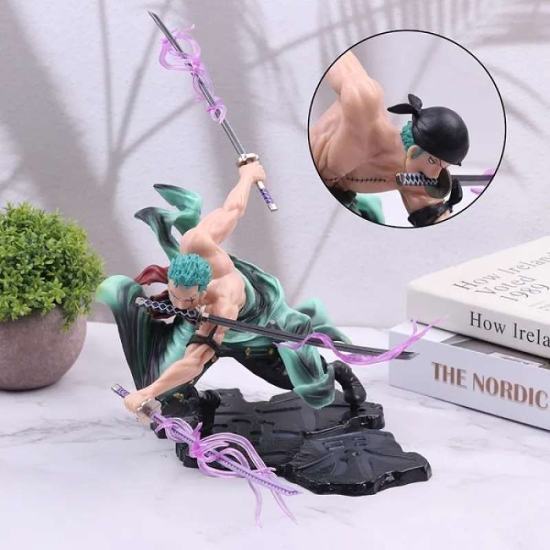 Promo Figure One Piece Roronoa Zoro Santoryu Onigiri Enma Daisen Sekai ...