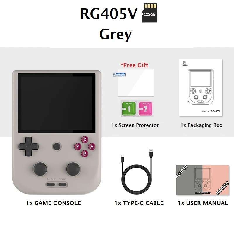 Jual Anbernic Rg405v 128gb - Dual Mode Emulator Retro Game Handheld ...