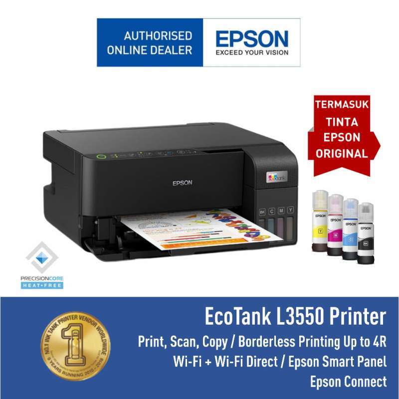 Jual Ink Epson L3550 Original Murah - Harga Diskon Maret 2024 | Blibli