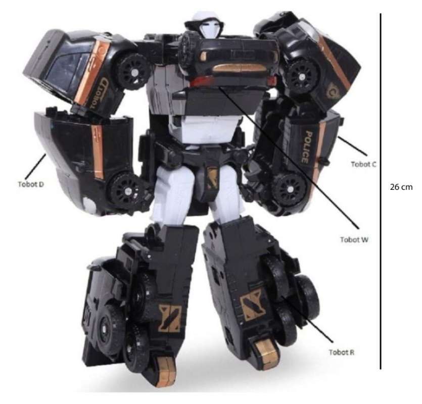 Jual Mainan Anak Robot Transformer Tobot Quatran Jumbo 4 In 1 Mobil ...