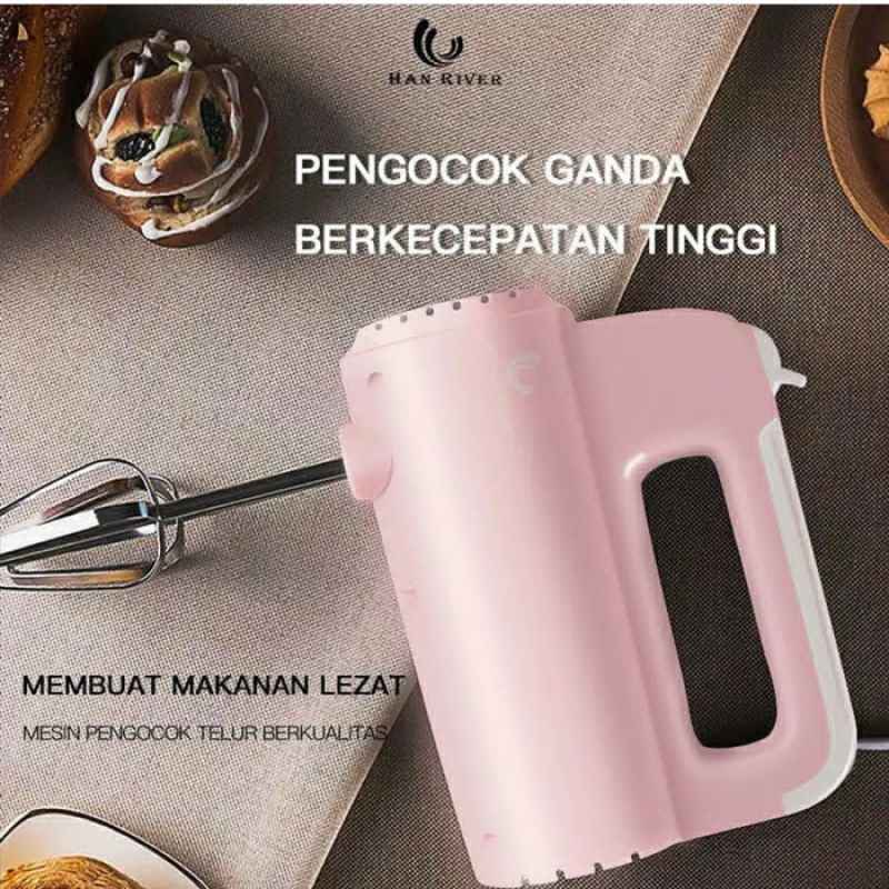 Promo hand mixer han river mini Diskon 23% di Seller PT. Wakasa Pratama ...