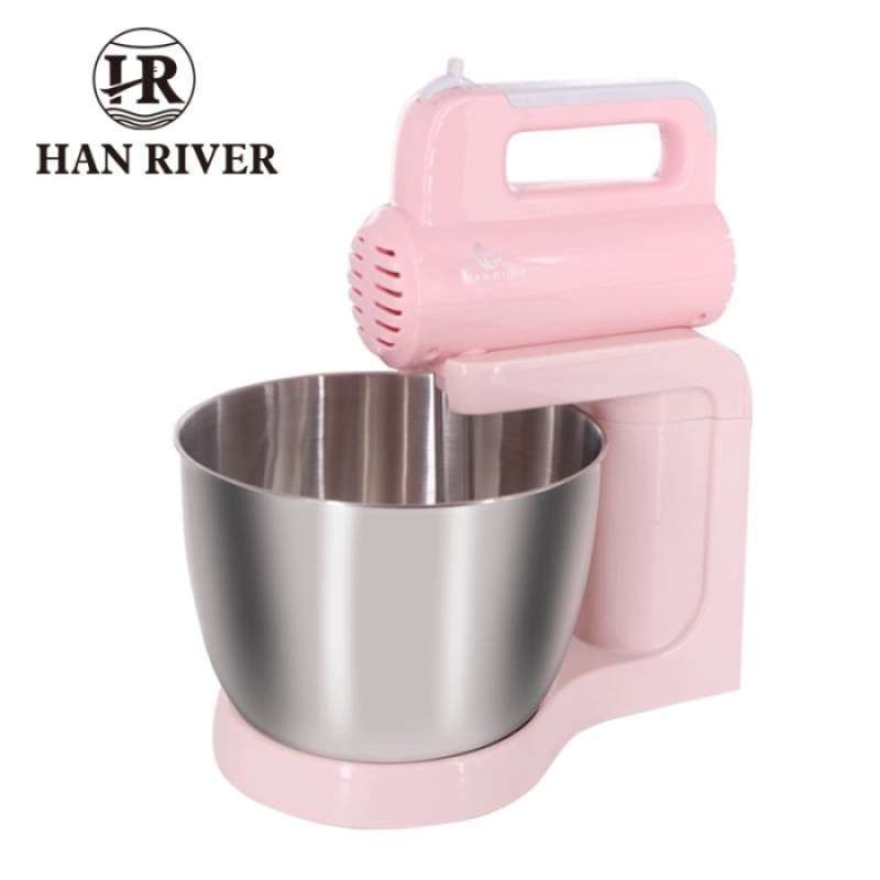Promo HAN RIVER Standing Mixer / Mixer Handheld Putih/Macaron Pink Diskon 23% di Seller PT ...