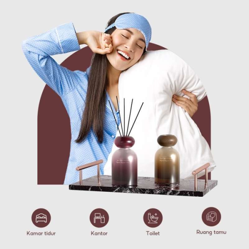 Promo KKV Alba Sol Reed Diffuser Pengharum Ruangan Aromaterapi Bunga ...