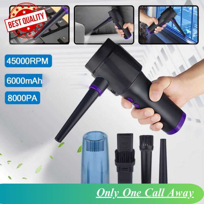 Jual Vacuum Cleaner Portable 2in1 Air Duster Blower Usb 6000mah Omni X1 ...