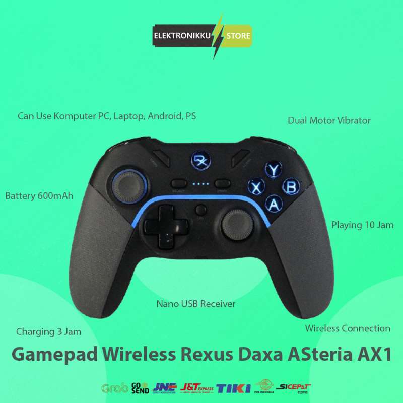 Promo Gamepad Wireless Rexus Daxa Asteria AX1 Stick Android PS PC ...