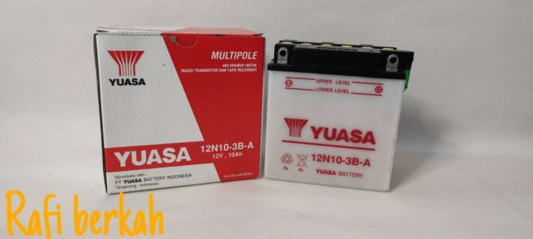 Jual Yuasa Aki Basah Motor 12v 12n10-3b Aki Yuasa 12n10-3b Di Seller Terpercaya Shop - Harapan ...
