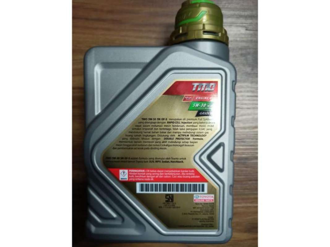 Promo Oli Toyota Bensin TMO 5w30 SN GF-5 Full Syn Genuine TAM (1L ...