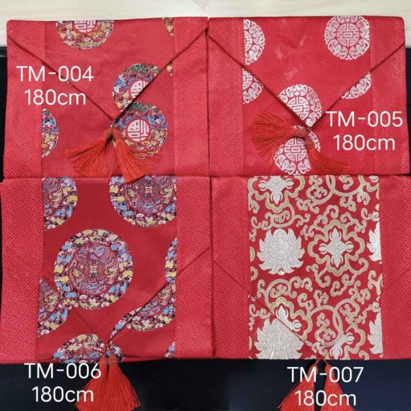 Promo Taplak Meja Table Runner Premium Tema Imlek Sincia CNY - TMC19 ...