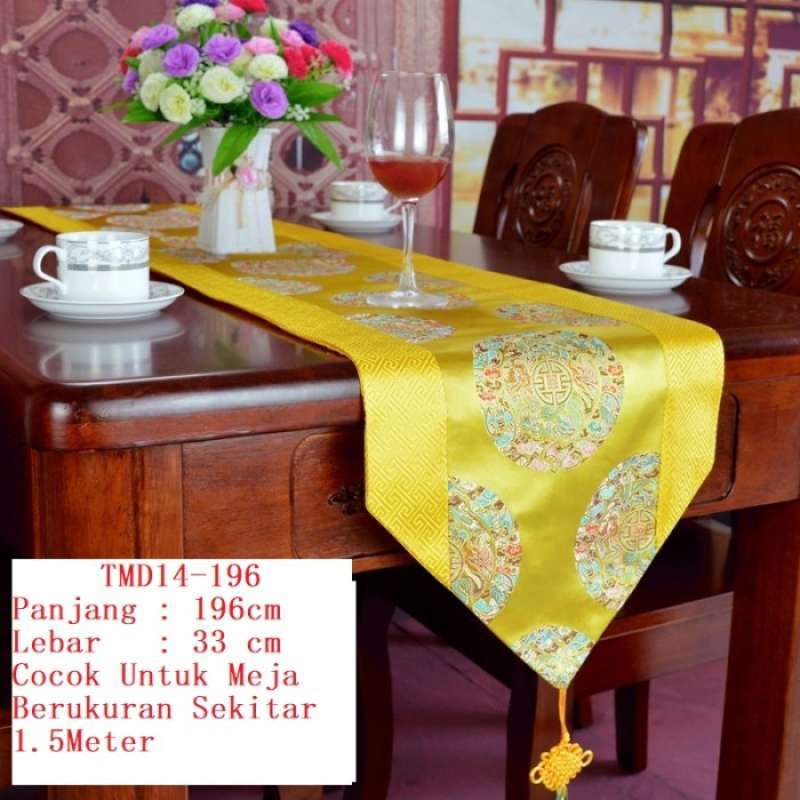 Promo Taplak Meja Table Runner Premium Tema Imlek Sincia CNY - TMC19 ...