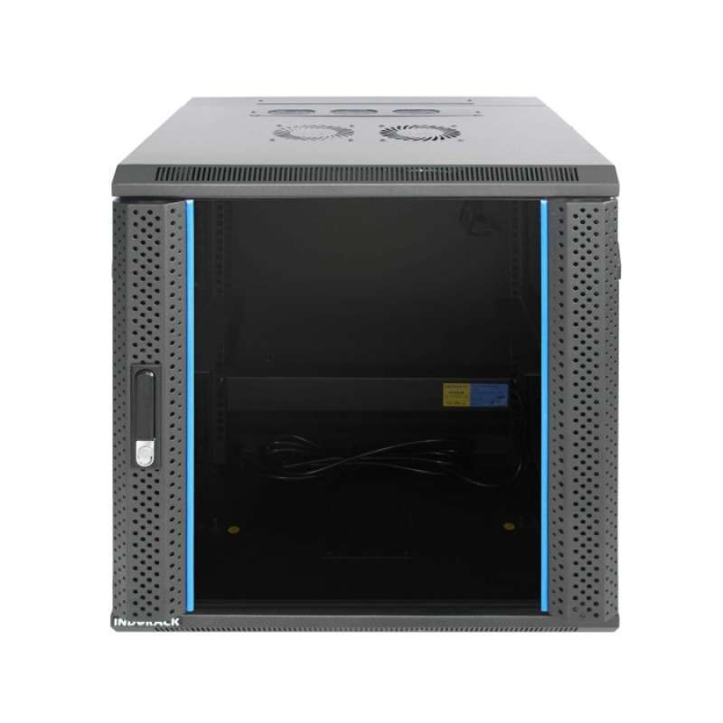 Promo Termurah Wallmount Rack Indorack Glass 12u Rak Server Depth 550mm ...