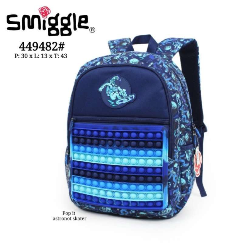 Jual Tas Smiggle Pop It Backpack/ Tas Sekolah Anak Cowok Di Seller ...