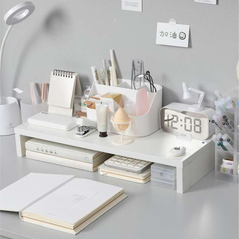 Promo Meja Minimalis Ala Korea - Korean Aesthetic Table Desk Organizer ...