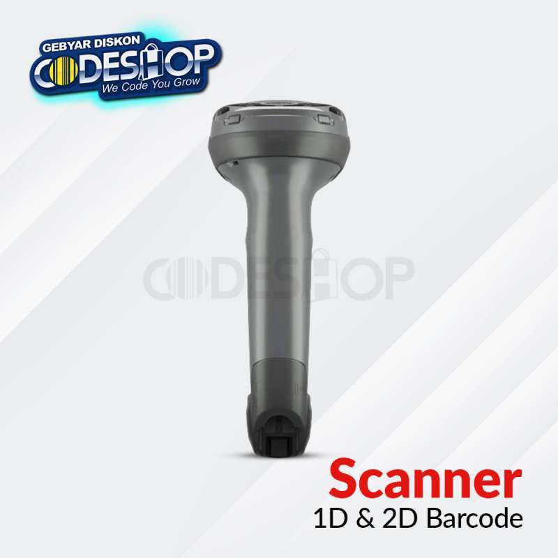 Promo Zebra Ds4608 Scanner Barcode 1d 2d Imager Handheld Auto Scan Usb ...