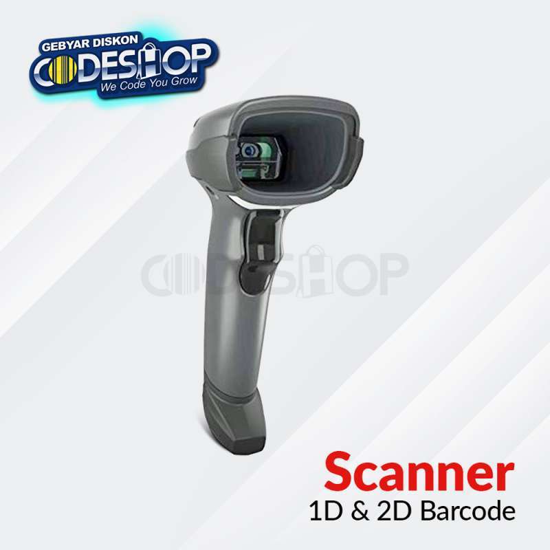Promo Zebra Ds4608 Scanner Barcode 1d 2d Imager Handheld Auto Scan Usb ...